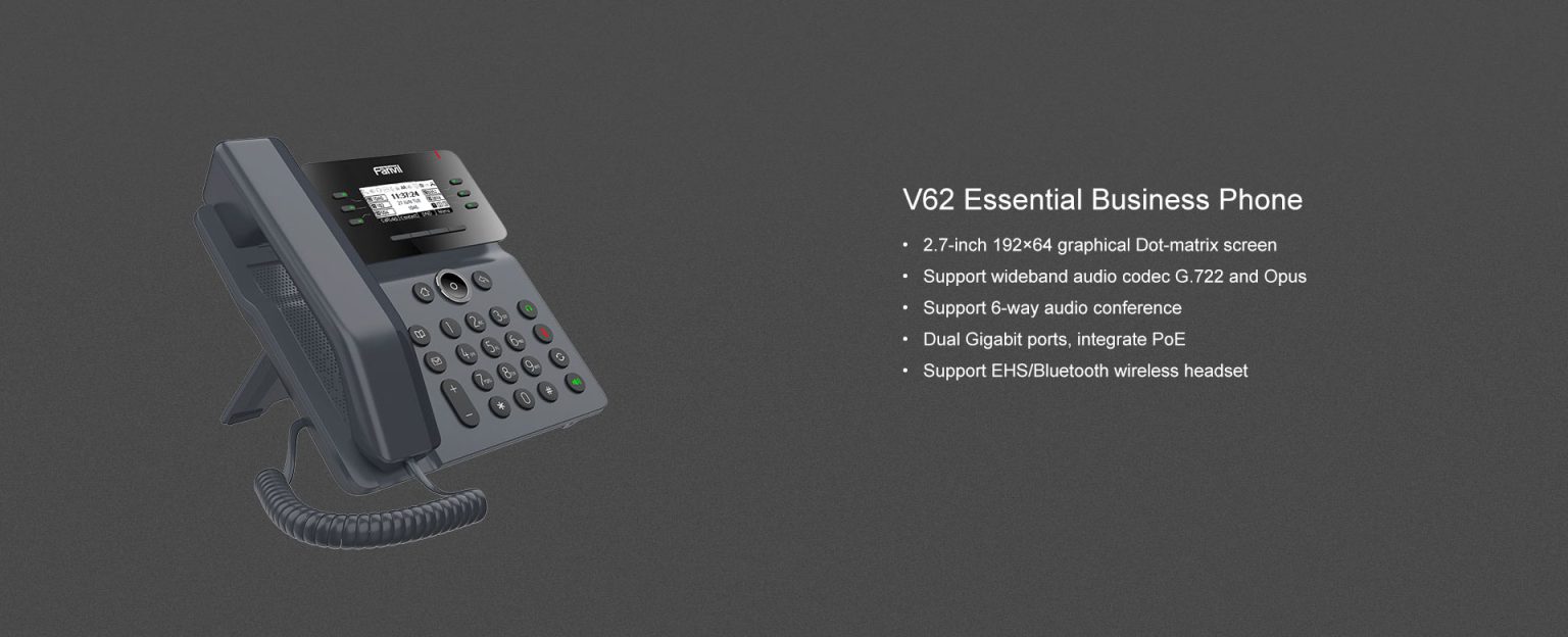 How the Fanvil V62 IP Phone Enhances Business Communication
