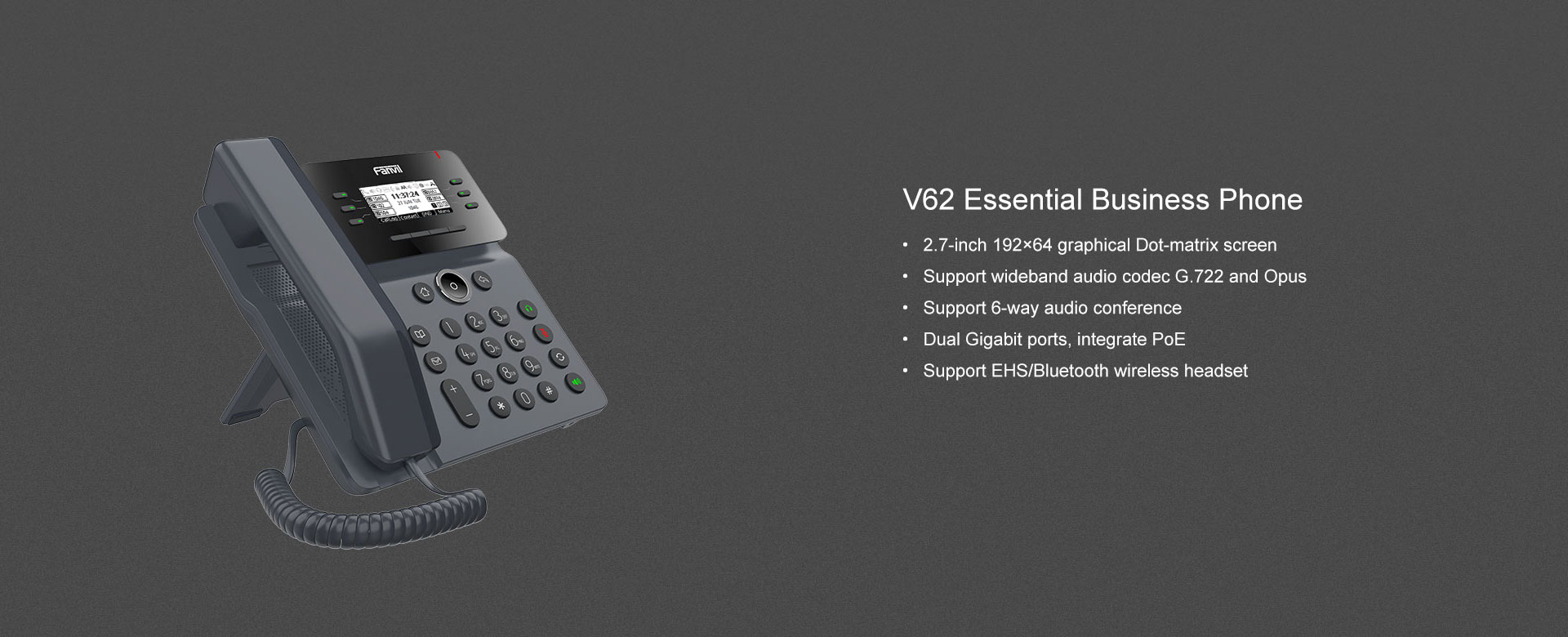 How the Fanvil V62 IP Phone Enhances Business Communication